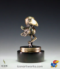 1912 Kansas Jayhawk Desktop Sculpture – Icon Artworks