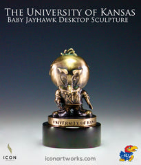 Baby Jayhawk Desktop Sculpture – Icon Artworks